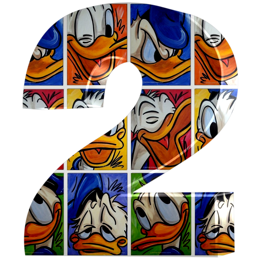 M. Michielin Alphabets: DONALD DUCK FACE TEXTURE SEAMLESS ALPHABET ...