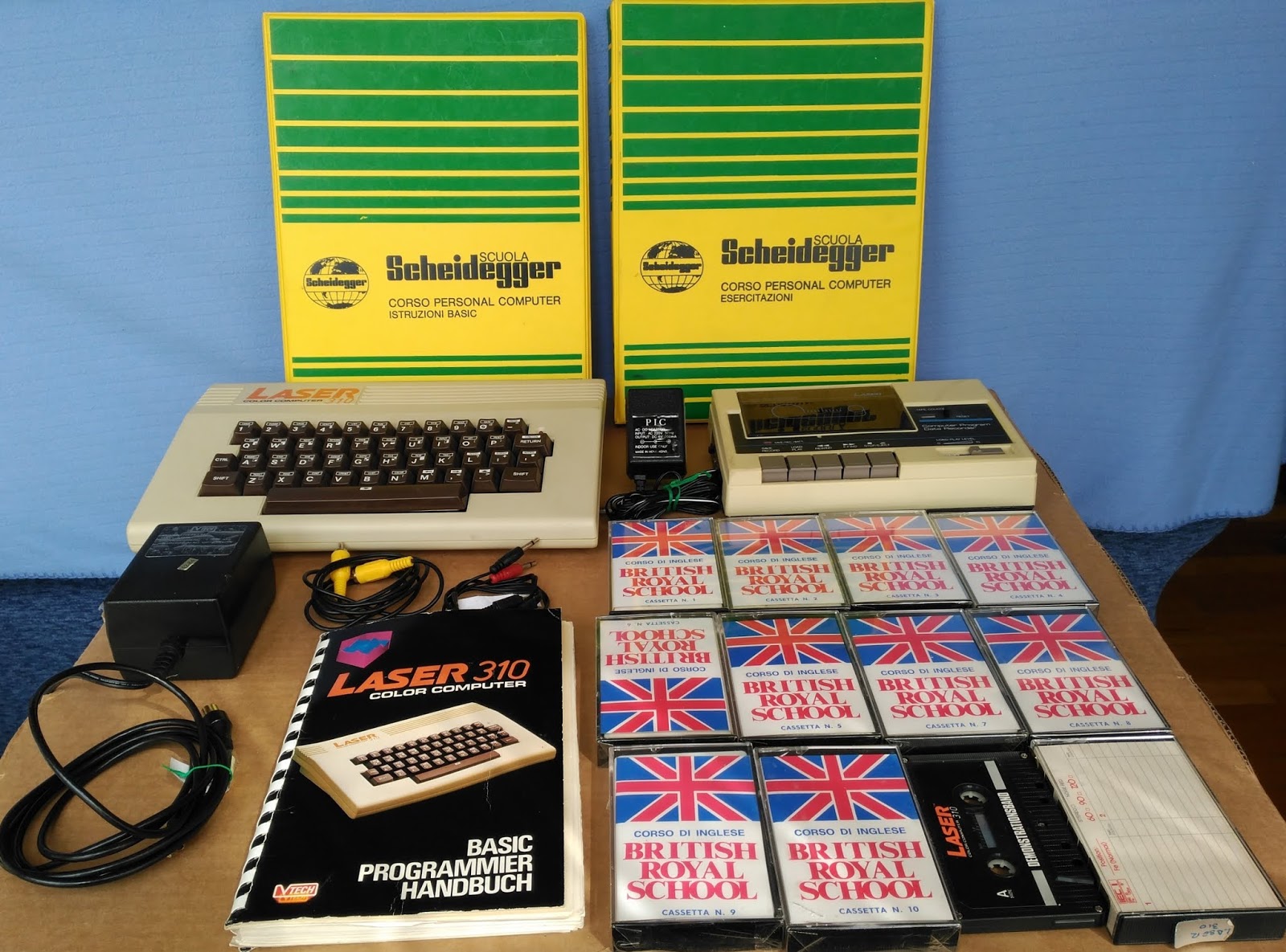 Retro Ordenadores Orty: Ordenador VTech Laser 310 (1984)