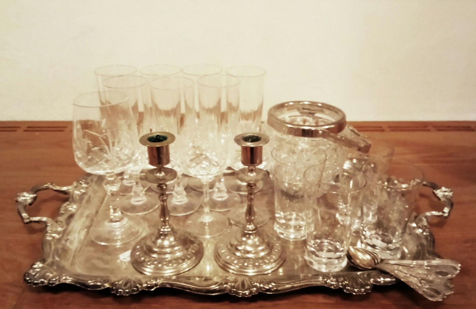 hedera helix & co: En bricka full med lyster