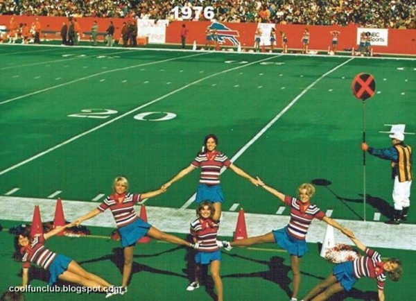 .: Cheerleaders Then and Now