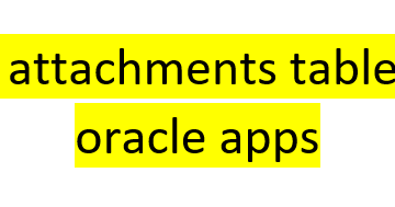 Oracle Application's Blog: fnd attachments tables in oracle apps