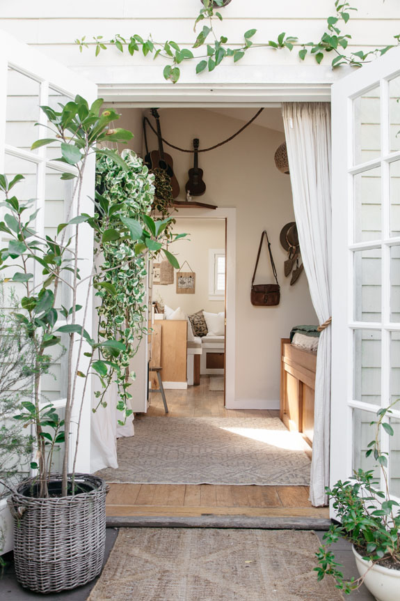 Tiny canal cottage in California