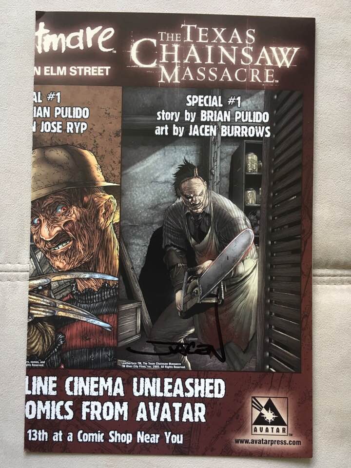 POP CULTURE SHOP: TEXAS CHAINSAW MASSACRE #1 COMIC BOOK FOIL VARIANT ...