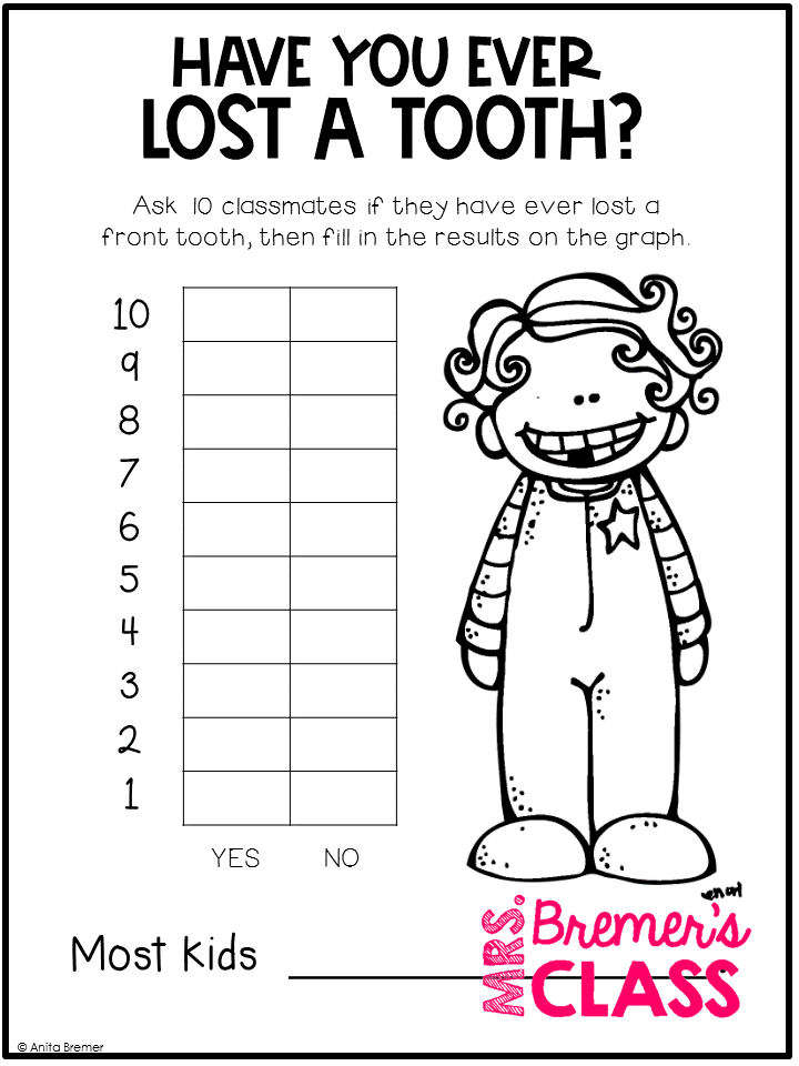 Tooth Fairy Activities | Mrs. Bremer's Class