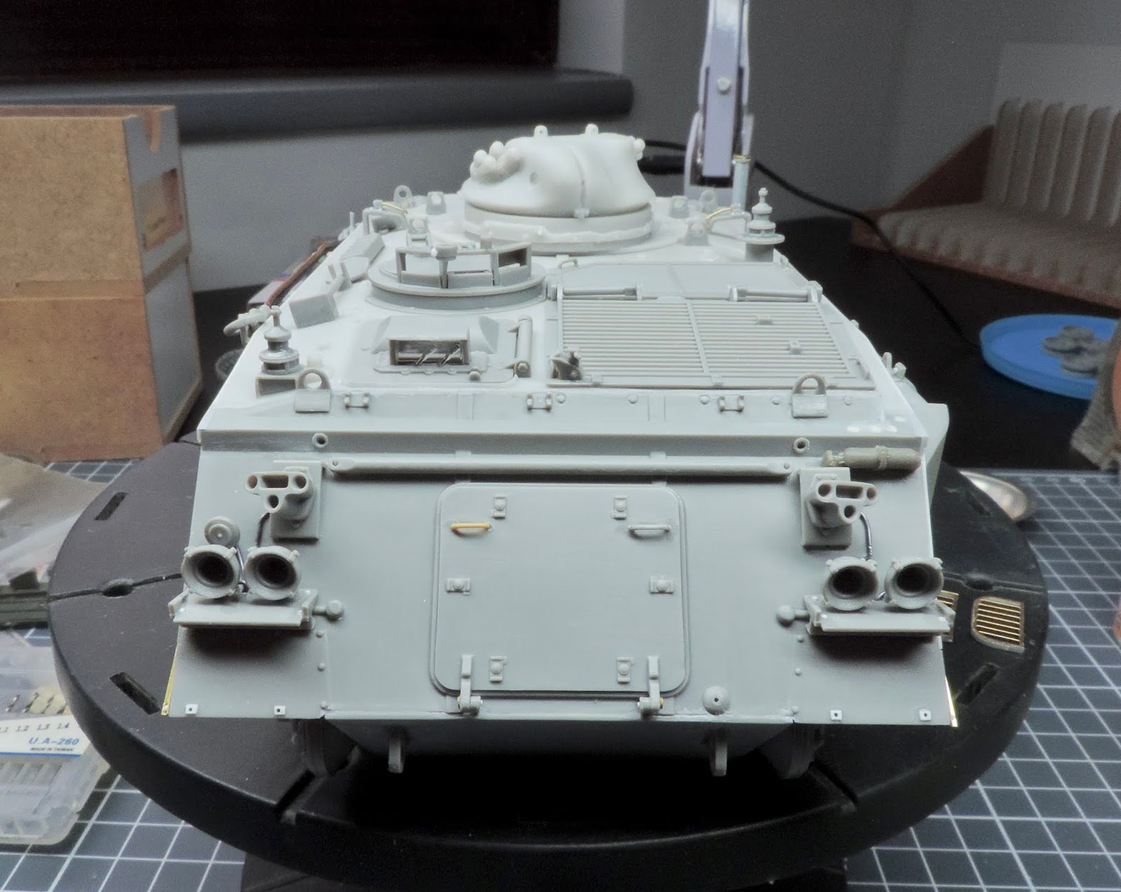 Pete's Model World : FV432 Peak Turret Almost Done!