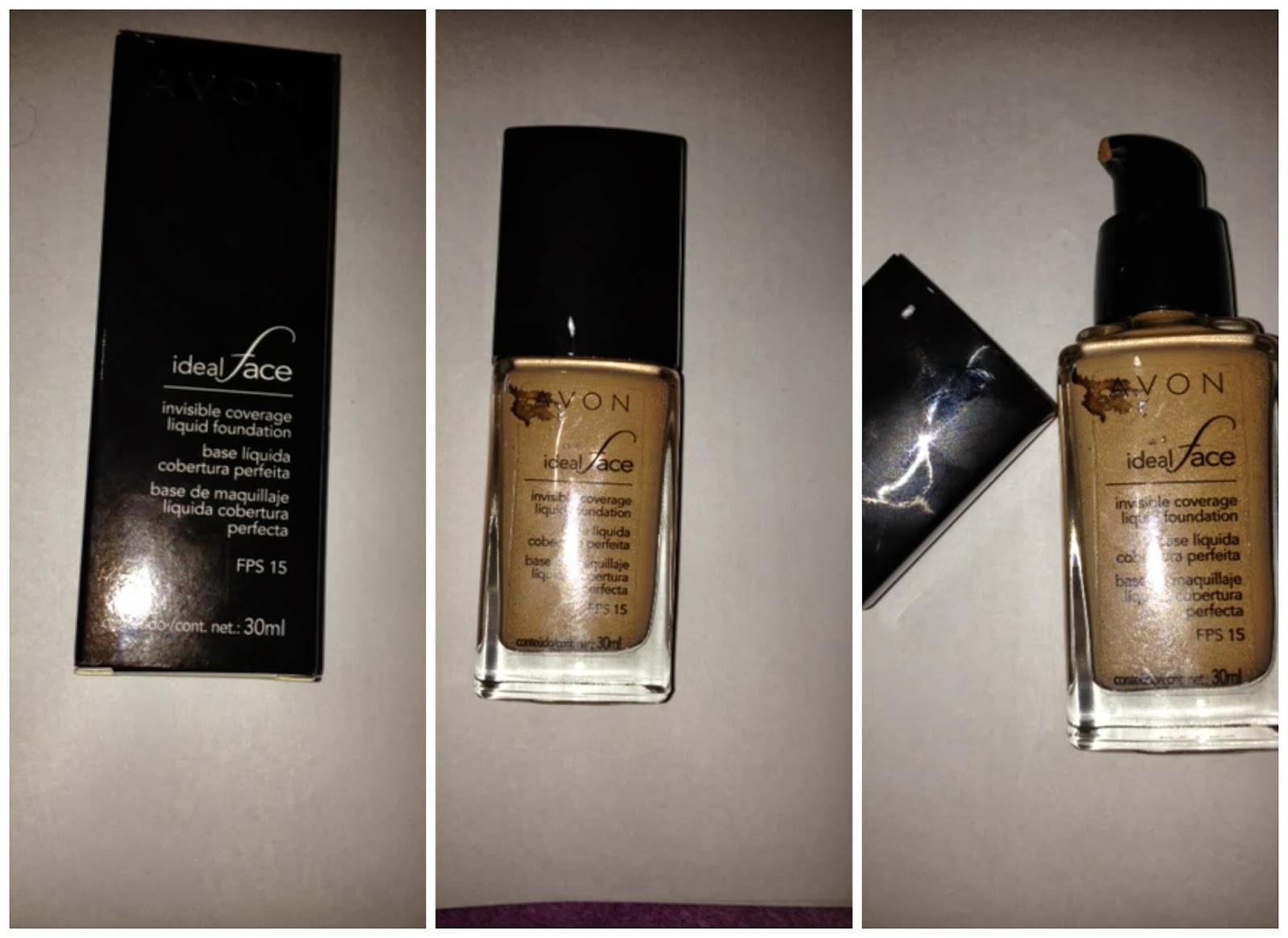 Pronta pra Brilhar Makeup: RESENHA BASE IDEAL FACE - AVON