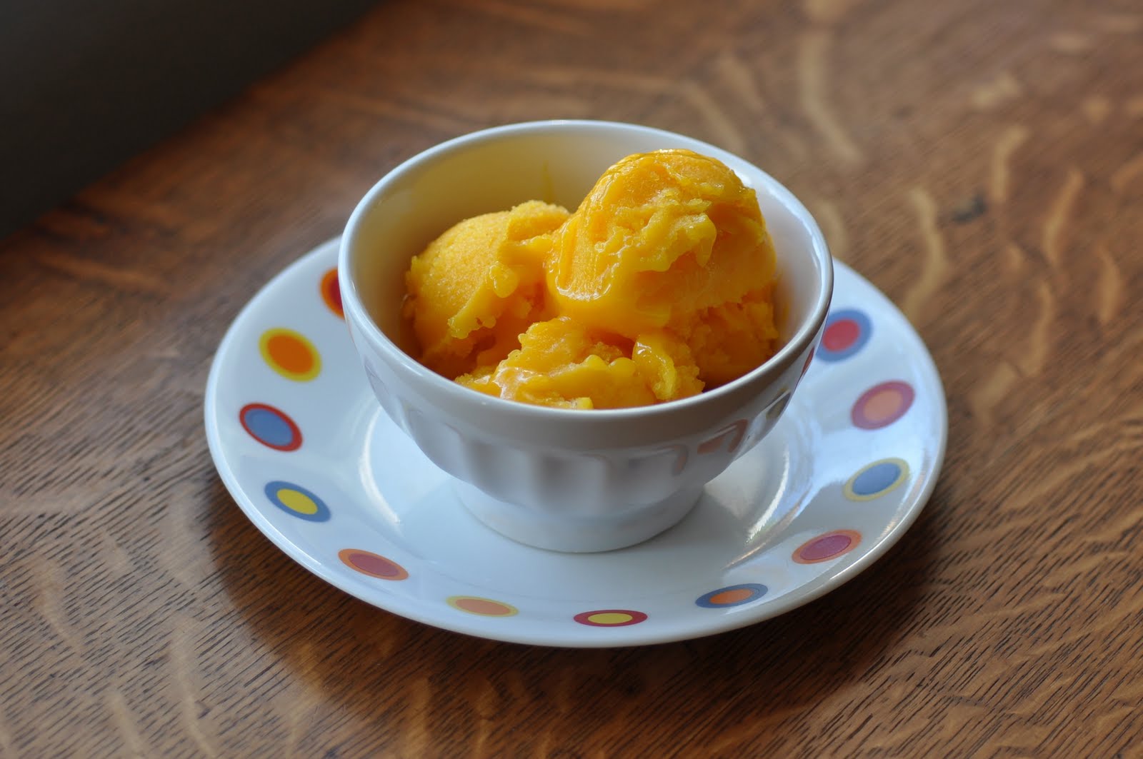 Lethally Delicious: Mango Sorbet for Sundae Sunday