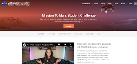 The Library Voice: Let's Follow NASA's Rover Mission To Mars This Week ...