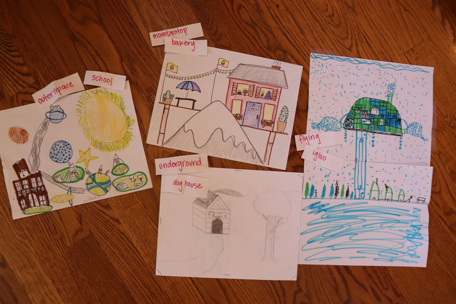 Momfessionals: Choose Your Own Adventure Drawings