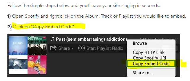 How to show a song, track, album or artist from Spotify in Blogger ...