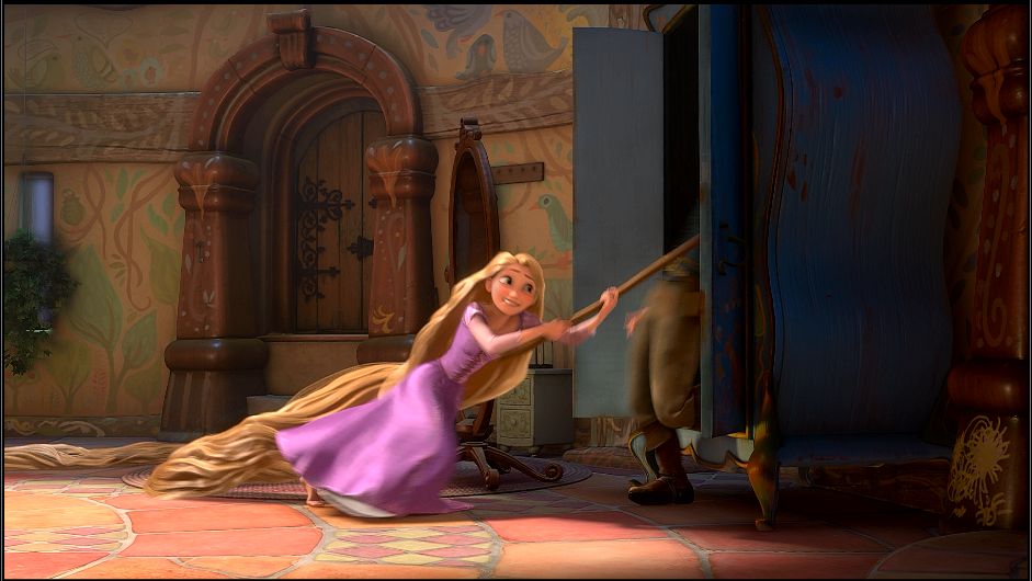 Anime Feet: Tangled (Movie): Rapunzel, Part 2 of 6