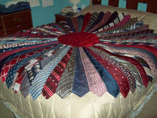 Selvage Blog: Pamela's Necktie Quilt