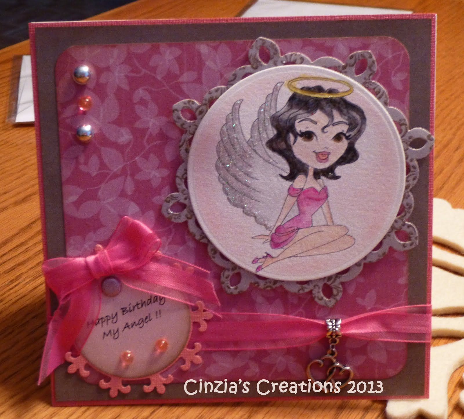 Cinzia's Creations: DTBST#158 - Happy Birthday my Angel!