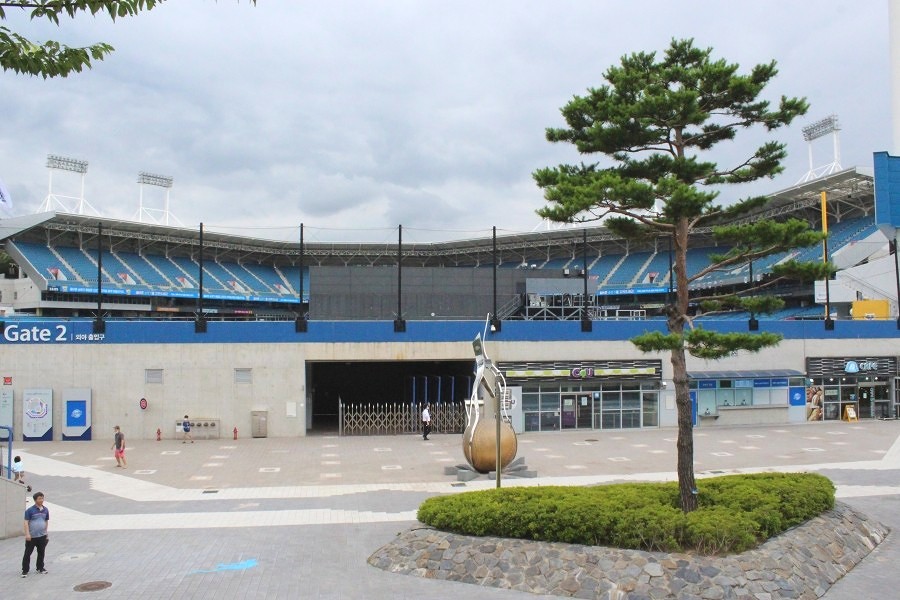 Daegu Baseball's Homeground, Samsung Lions Park! (KBO, KOREAN BASEBALL ...