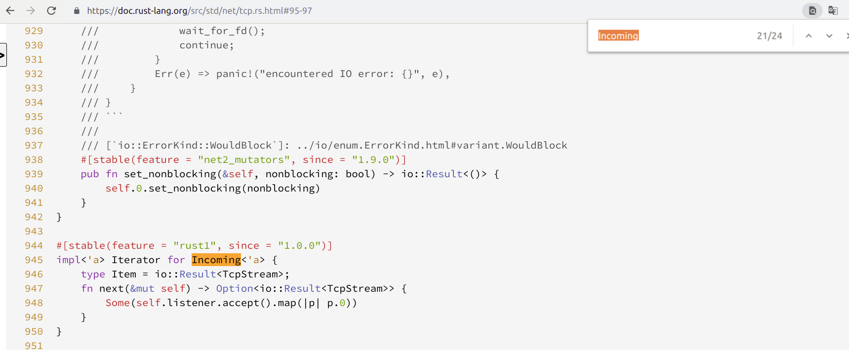 fn main(): Where is the infinite loop in the below Rust Program