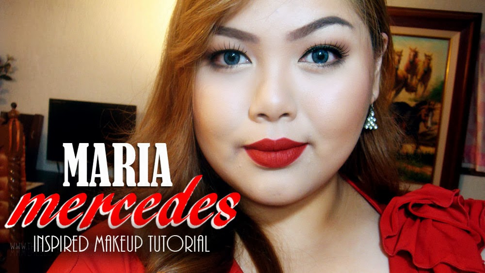 The Project Awesome: My Maria Mercedes Inspired Makeup Look