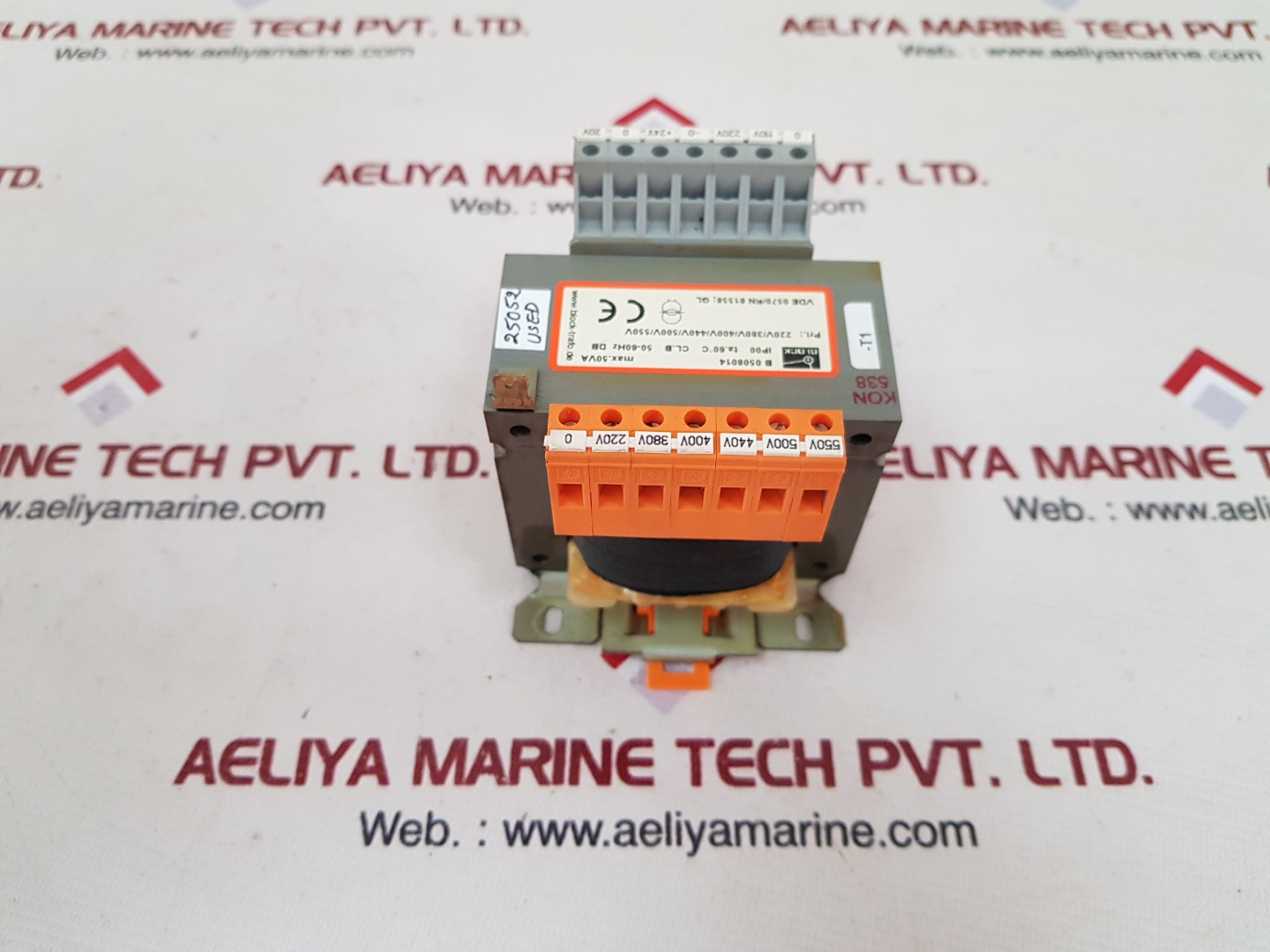 BLOCK-TRAFO B 0508014 TRANSFORMER - Aeliya Marine