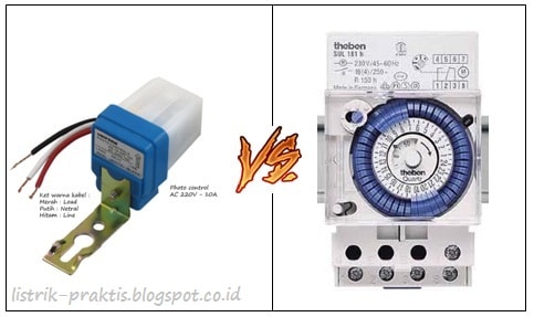 Photocell vs Timer, Mana yang Lebih Bagus - Listrik-Praktis
