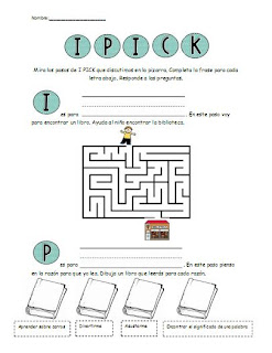 Multilingual Multiage: Dual Daily Five - I PICK en Español