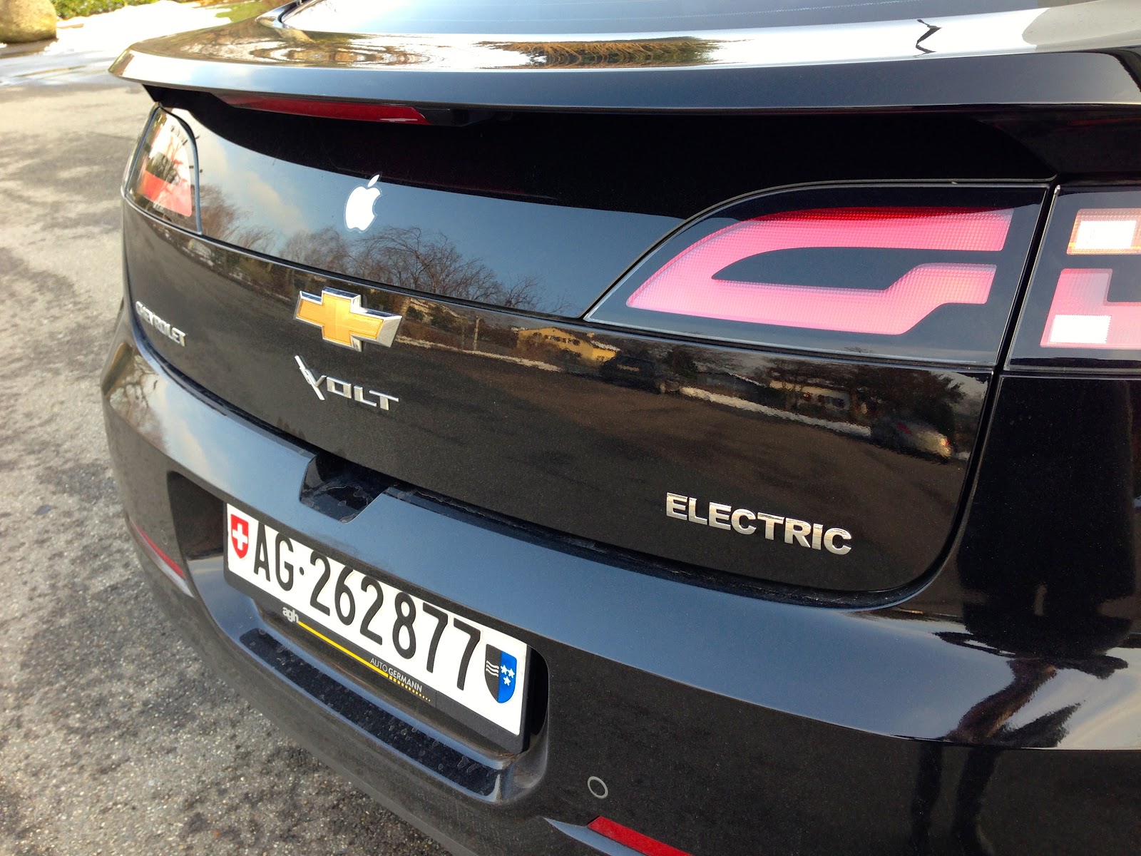 My Chevy Volt: "ELECTRIC" Car Badge