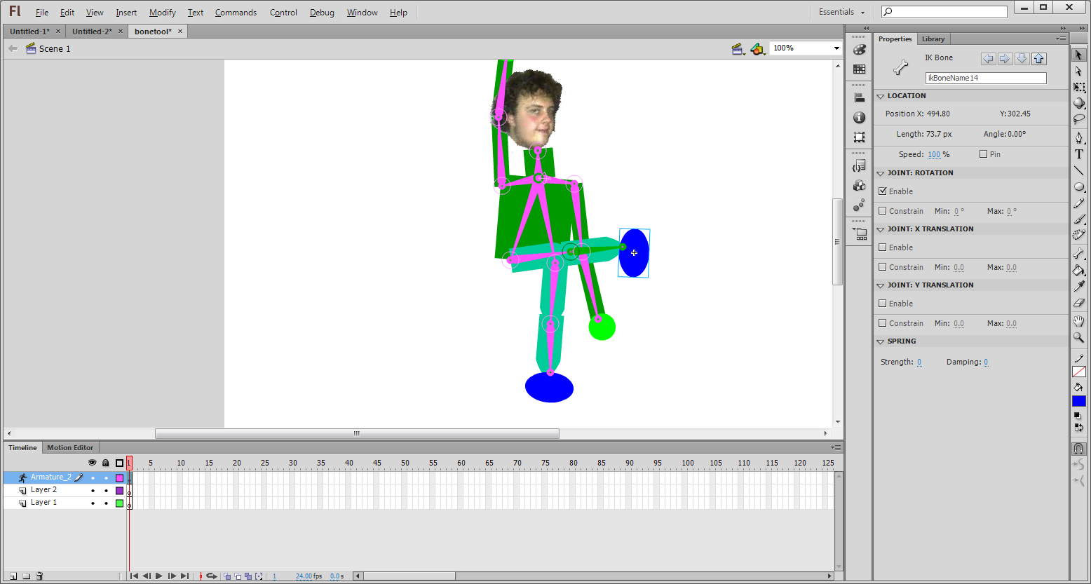 Adobe flash cs6 tutorial basic animation bone tool - vietnamnelo
