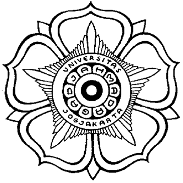 "kekuatan berawal dari hati": Logo Universitas Gadjah Mada Yogyakarta