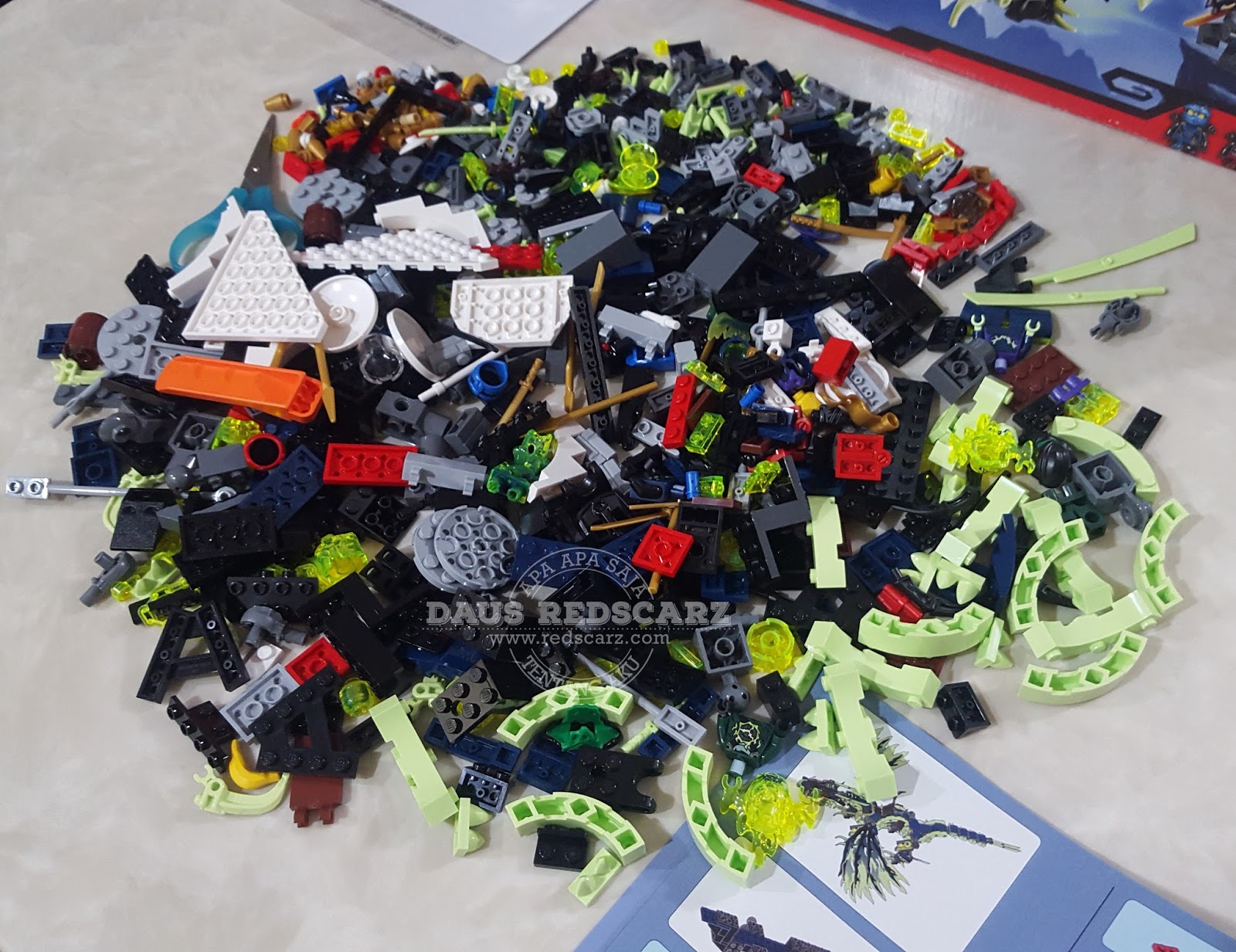 DAUS REDSCARZ: Attack of the Morro Dragon | Lego Ninjago Set