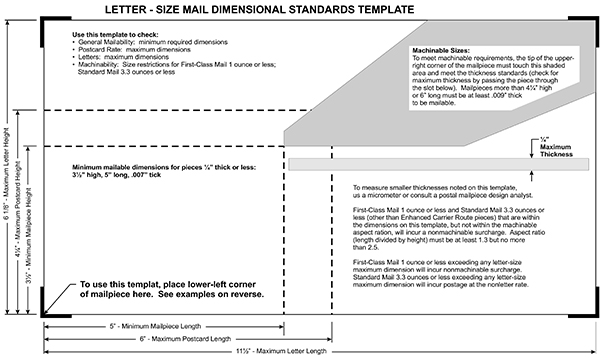 Usps Letter Size ~ Thankyou Letter