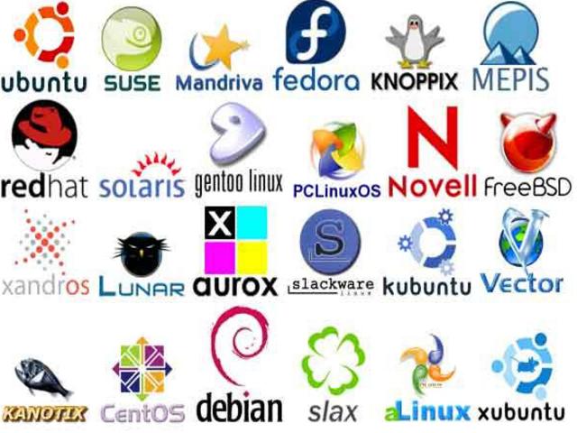 Sistema Operativo Unix: DISTRIBUCIONES DE LINUX