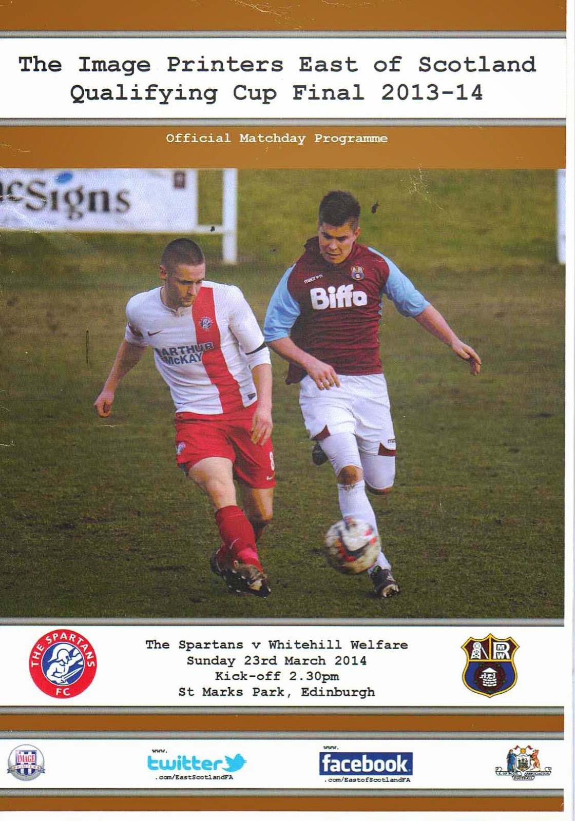 Spartans v Whitehill Welfare at Craigroyston FC