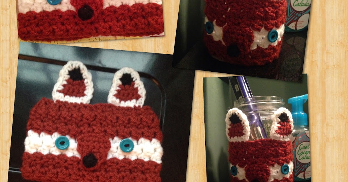 The Perfect Stitch...: Fox Cozy...for Mason Jar