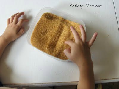 Writing in Rice - The Activity Mom