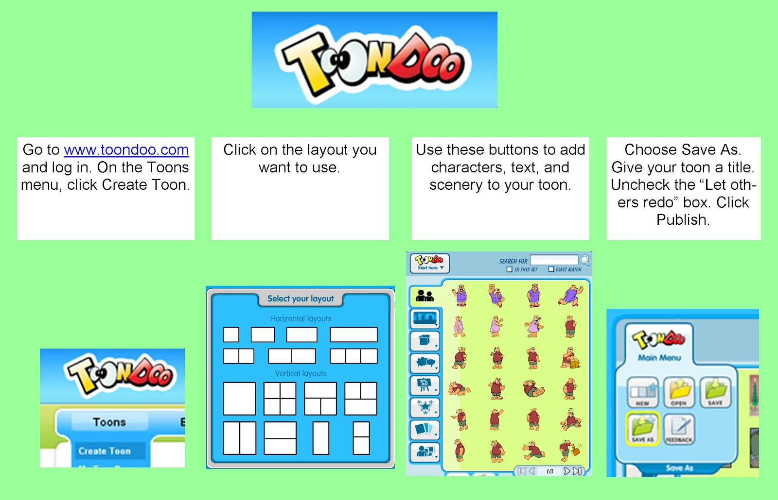 Think * Share * Teach: ToonDoo in the Classroom