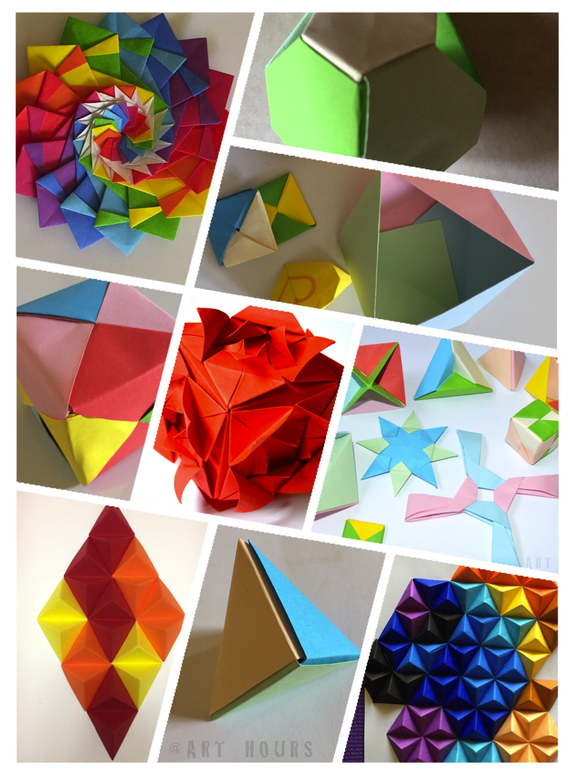 ArchGuide: Origami Models - A Glimpse to our Origami Journey so far...