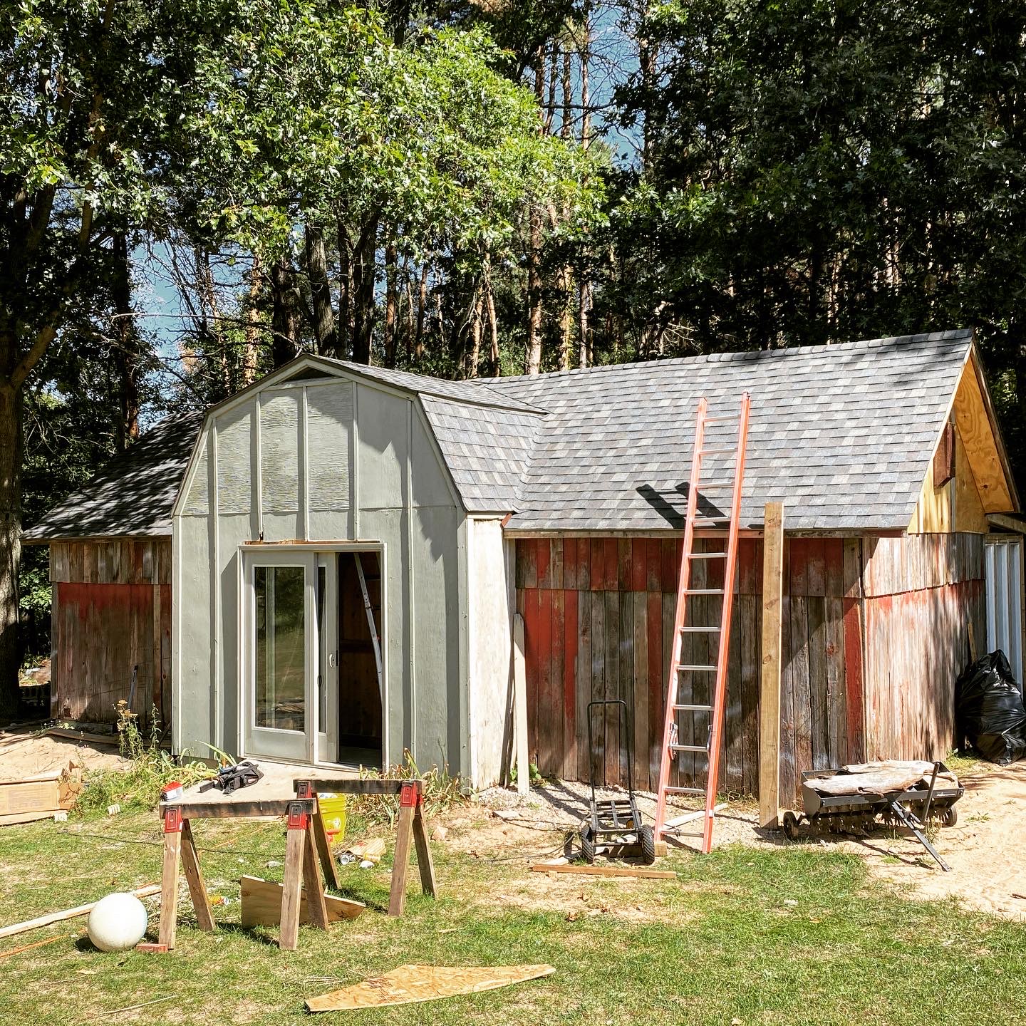 Shred Shed - DIY Music Studio, Vol. 3 - Roof, Siding and more! | The ...