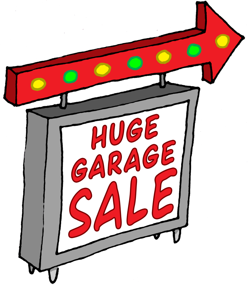 Free Garage Sale Images & Yard Sale Clipart | Craigslist Garage Sales ...