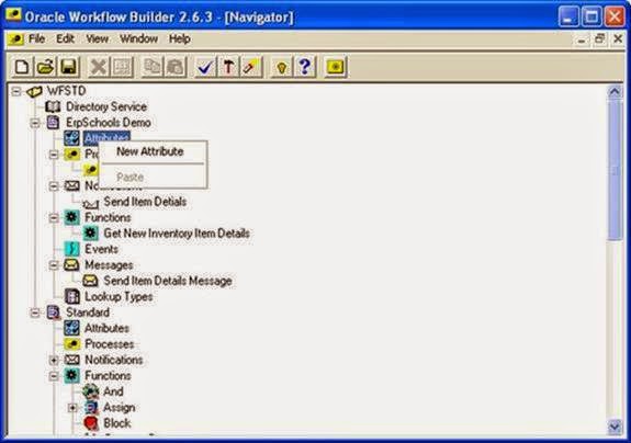 Oracle Applications Workflow Sample Tutorial