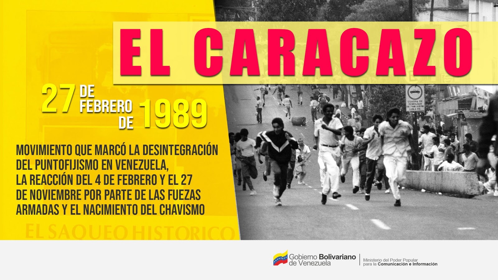 Megainfocentro Mérida: "El Caracazo" 27 de Febrero 1989