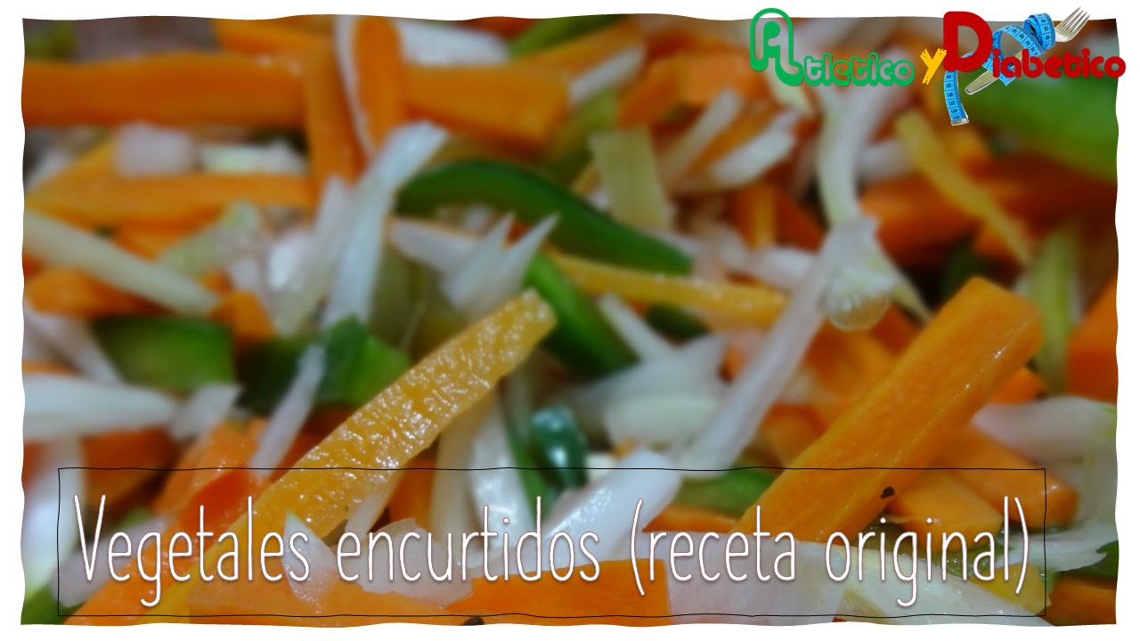 Encurtido (vegetales encurtidos) receta original
