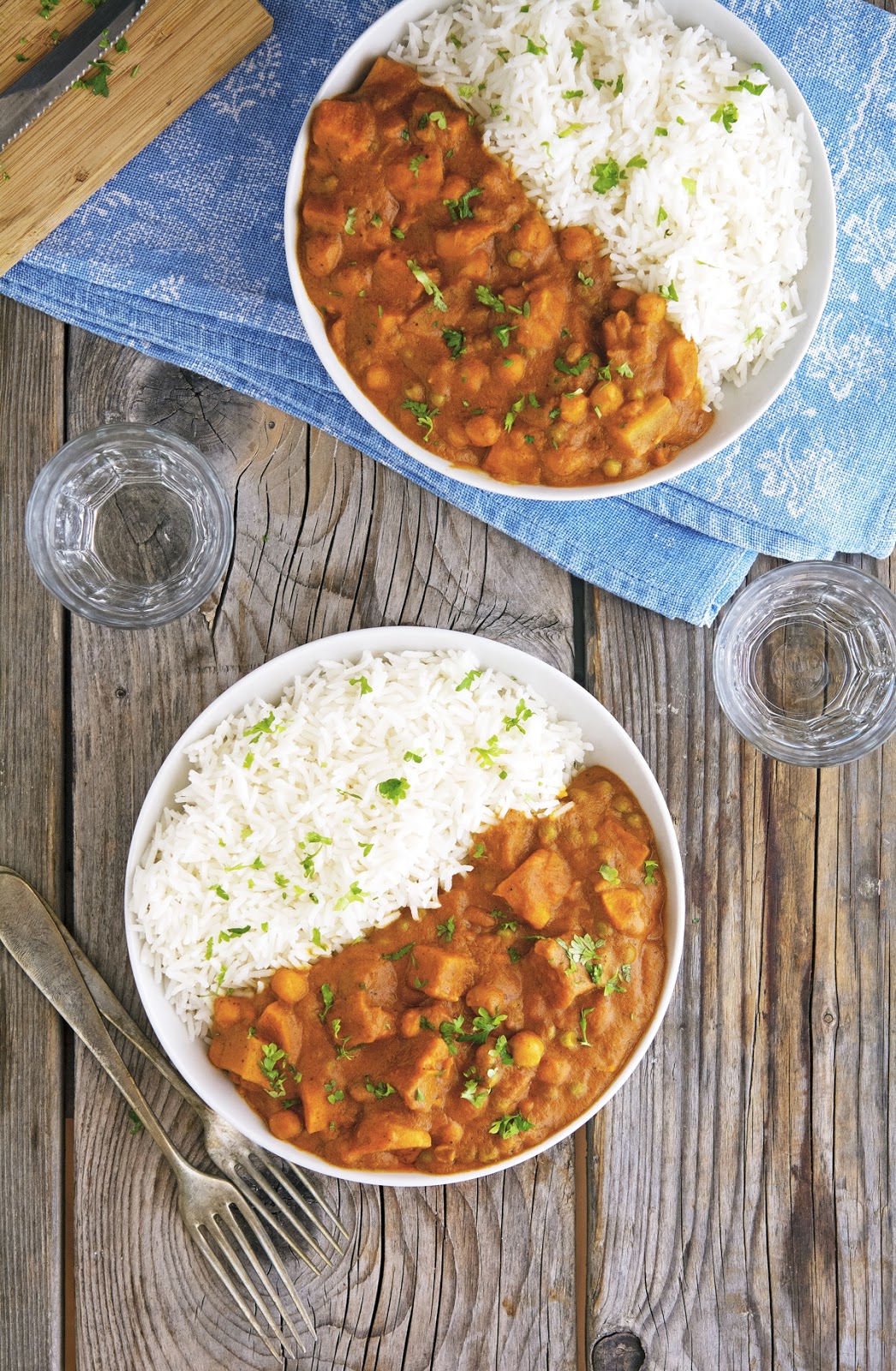The Iron You: (Vegan) Easy Healthier Sweet Potato Tikka Masala
