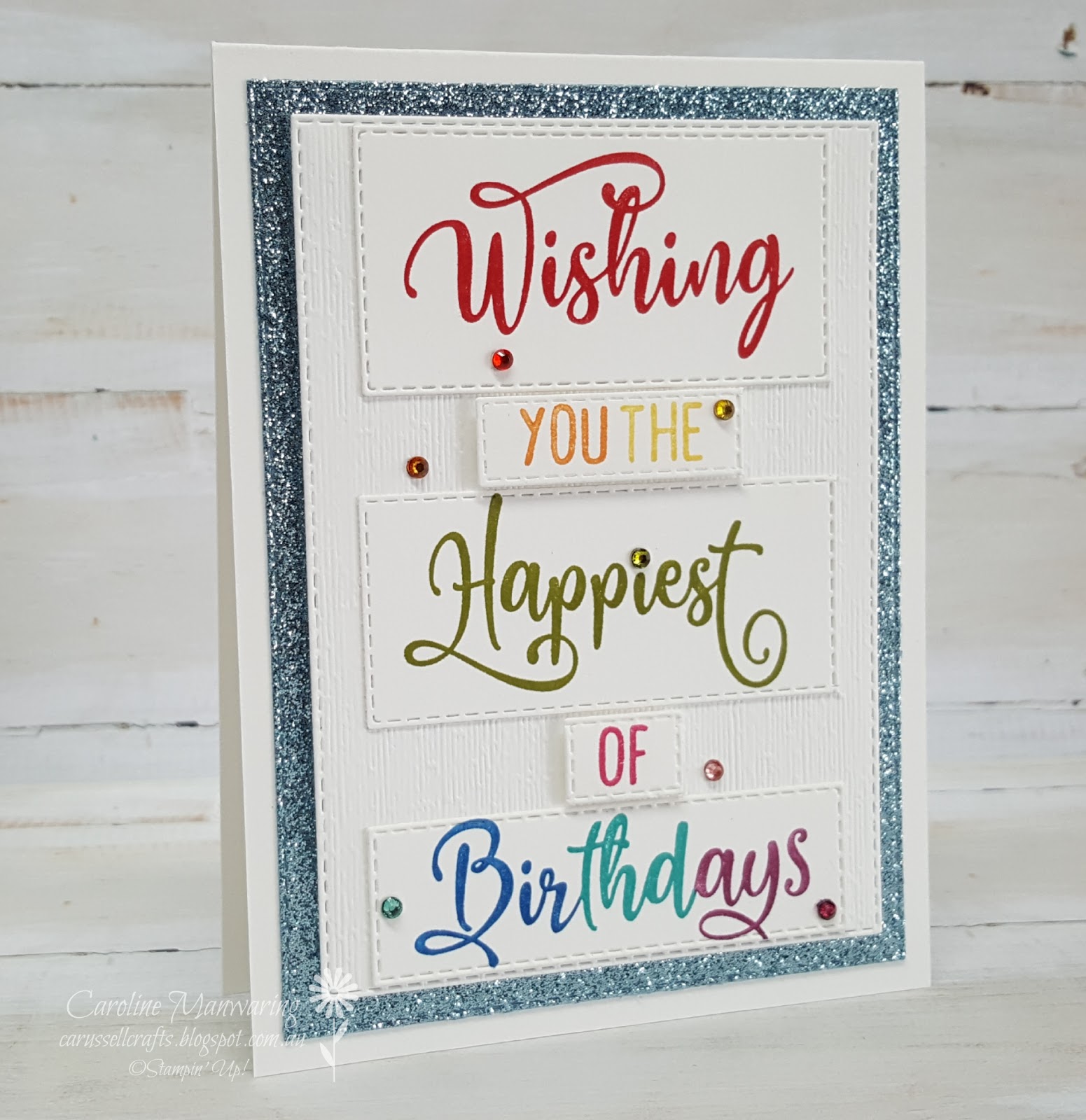 Carussell Crafts: AWH Team - August Creative Showcase - Rainbow theme