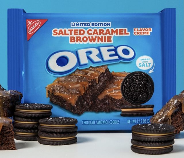 New Salted Caramel Brownie Oreos Land on Store Shelves