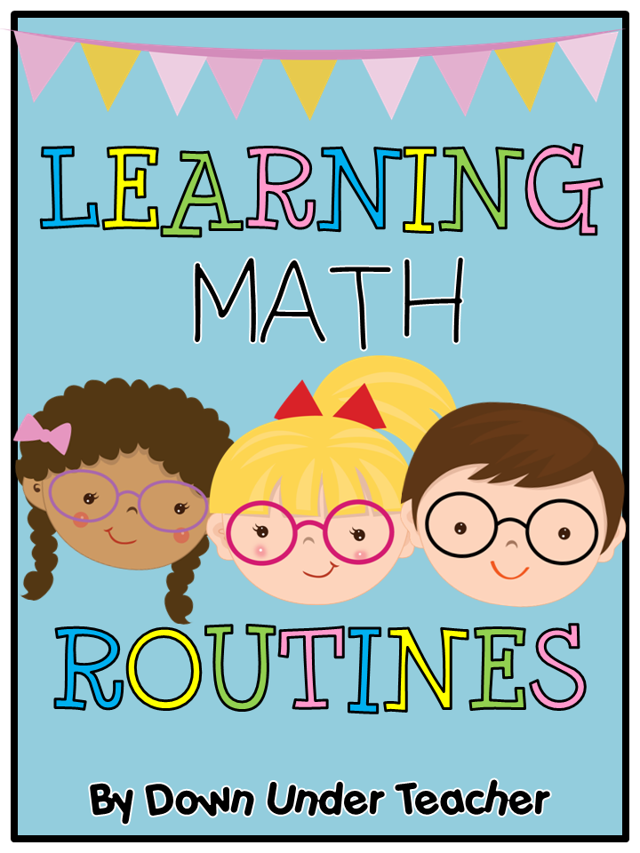 Down Under Teacher: Teaching Math Routines... so you can teach small groups