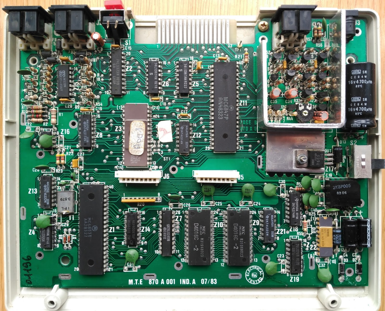 Retro Ordenadores Orty: Ordenador Tandy TRS-80 MC-10 (1983) (teclado ...