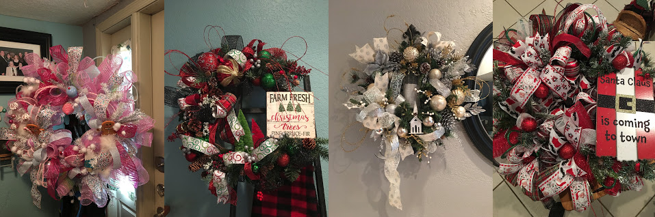 Crafts Crazy: Wreaths I've made