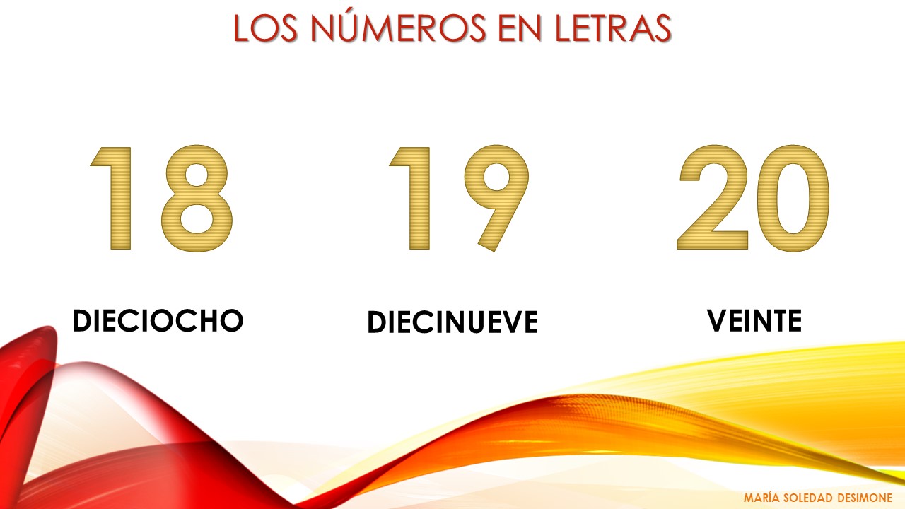 Cultura y TIC: 1ER GRADO - LOS NÚMEROS EN LETRAS
