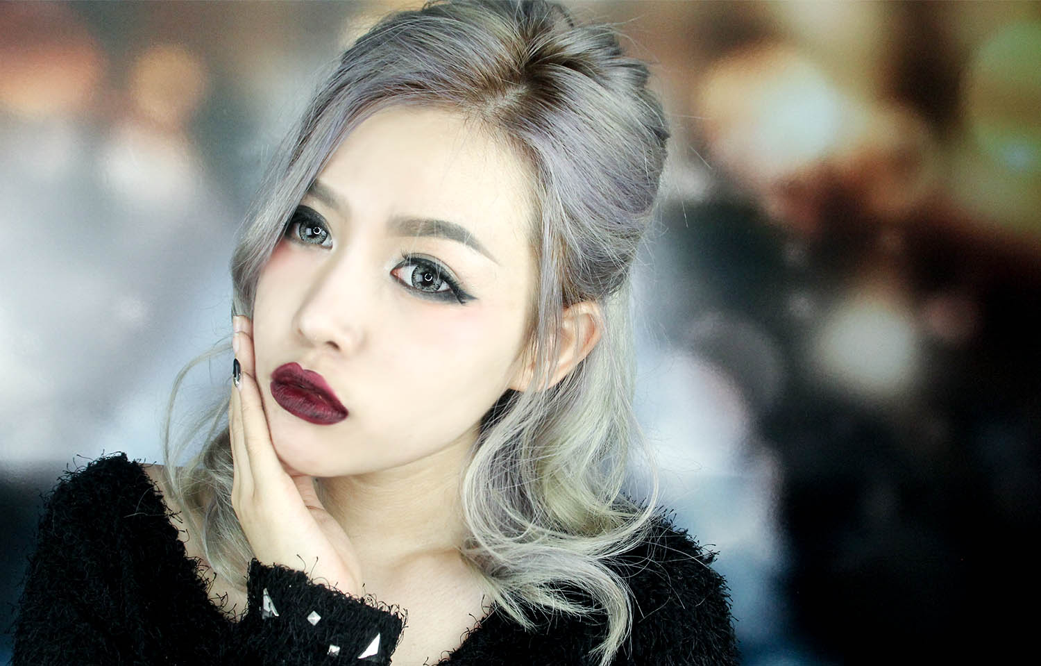 Silver Vampire Make Up Tutorial - Stella Lee ☆ Indonesia Beauty and ...