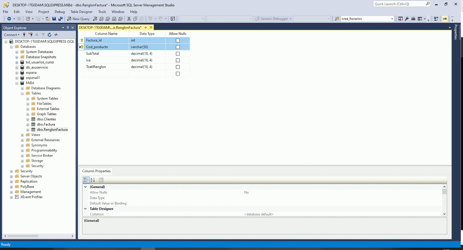 Campos claves, llaves principales o llaves primarias