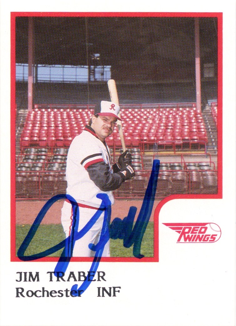 1986 PROCARDS PROJECT: JIM TRABER