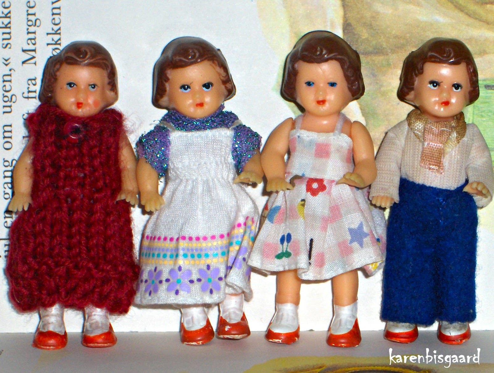 Karen`s Vintage Dolls Photography.: School Children Ari Doll Collection ...